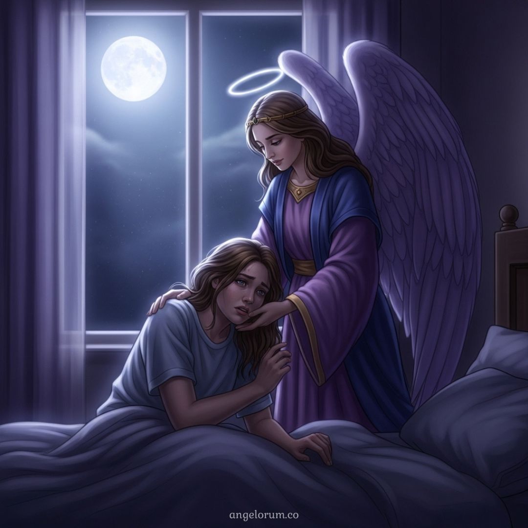 16. Hekamiah the Angel of Loyalty and the 9 of Swords ⋆ Angelorum