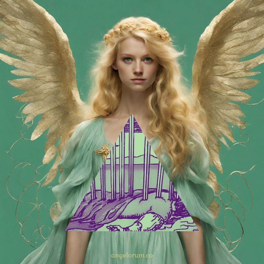 18. Caliel the Angel of Justice and the 10 of Swords ⋆ Angelorum Tarot