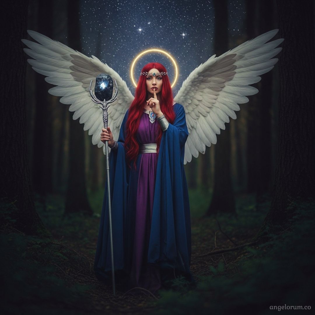 26. Haaiah the Angel of Discretion and the 5 of Wands ⋆ Angelorum