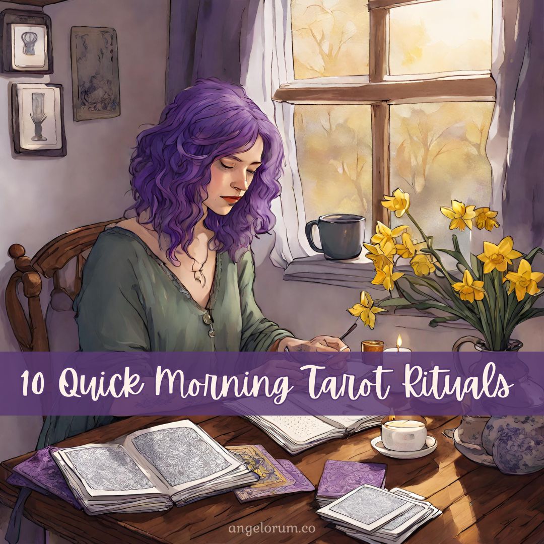 10 Quick Morning Tarot Rituals ⋆ Angelorum