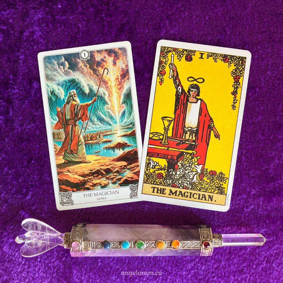 Moses The Magician in the Biblical Tarot (with Tarot Spread) ⋆ ...