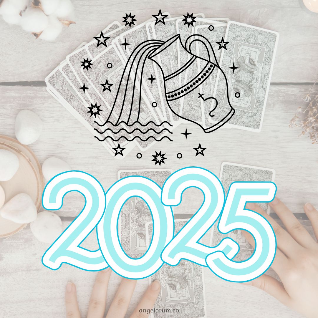 2025 Aquarius Tarot Forecast (Solar & Rising) ⋆ Angelorum Tarot - Citys ...