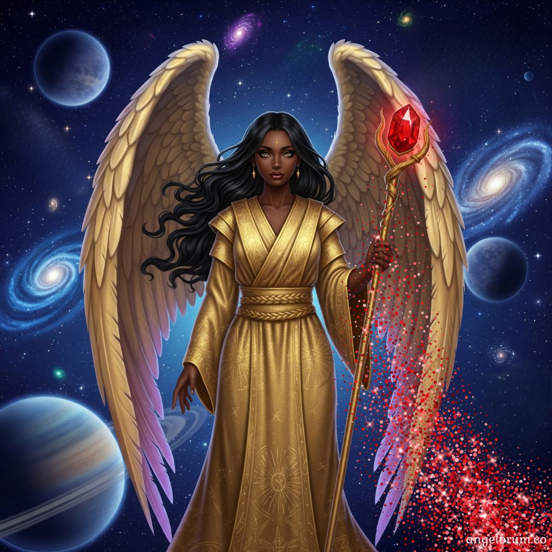 Angel of Multiplication: Omael Tarot Spread for Abundance and Patience